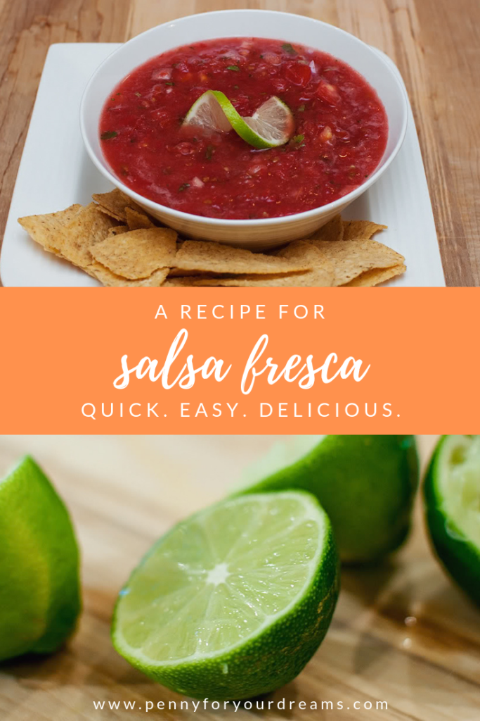Salsa Fresca | A Recipe for Summertime - Delightful Discovery Co.